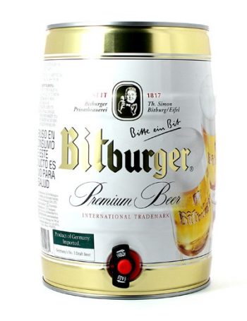 Fass 5L Bitburger Premium Pils - Kaufen Sie online das beste Craft Bier ...