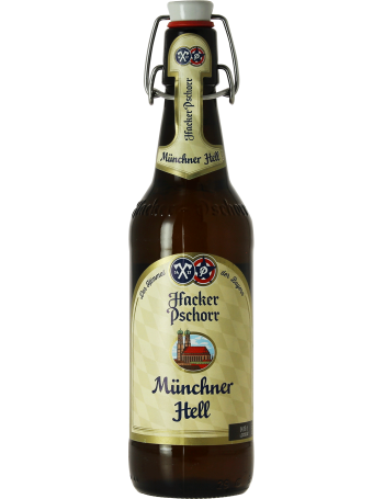 Hacker-Pschorr Münchner Hell - Compra la mejor cerveza artesanal online ...