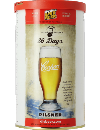 Kit à bière Coopers 86 days Pilsner 1,7kg - Compra la mejor cerveza ...